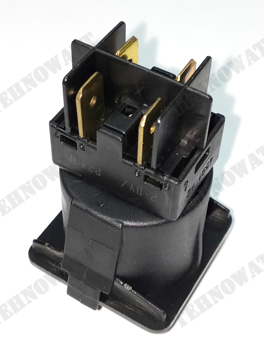 PREKIDAČ IMPULSNI CRNI (31-112) - Tehnowatt